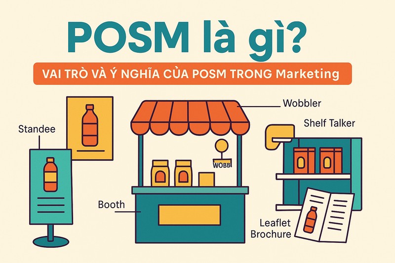 POSM là gì? Vai trò và ý nghĩa của POSM trong Marketing - Minh Đức Ads