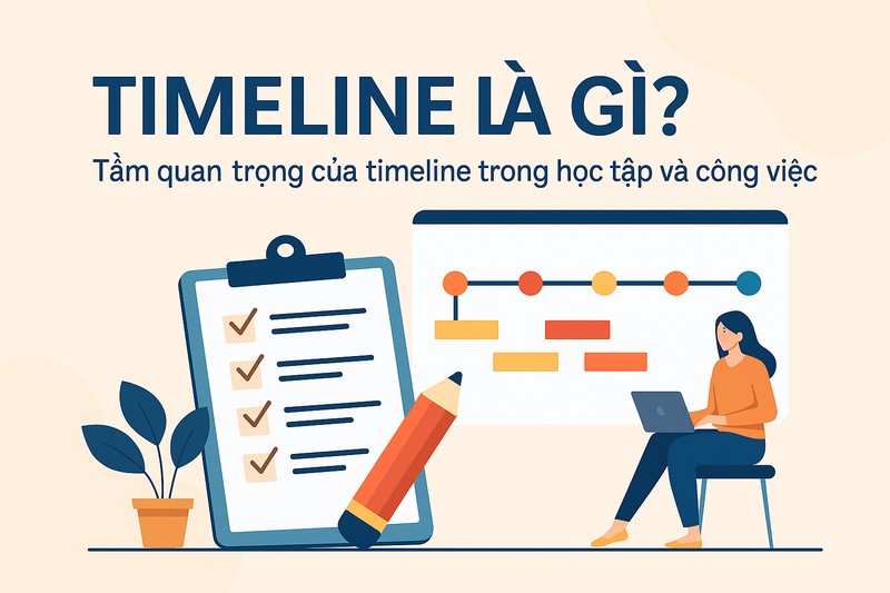 Timeline là gì? Tầm quan trọng của timeline trong công việc - Minh Đức Ads